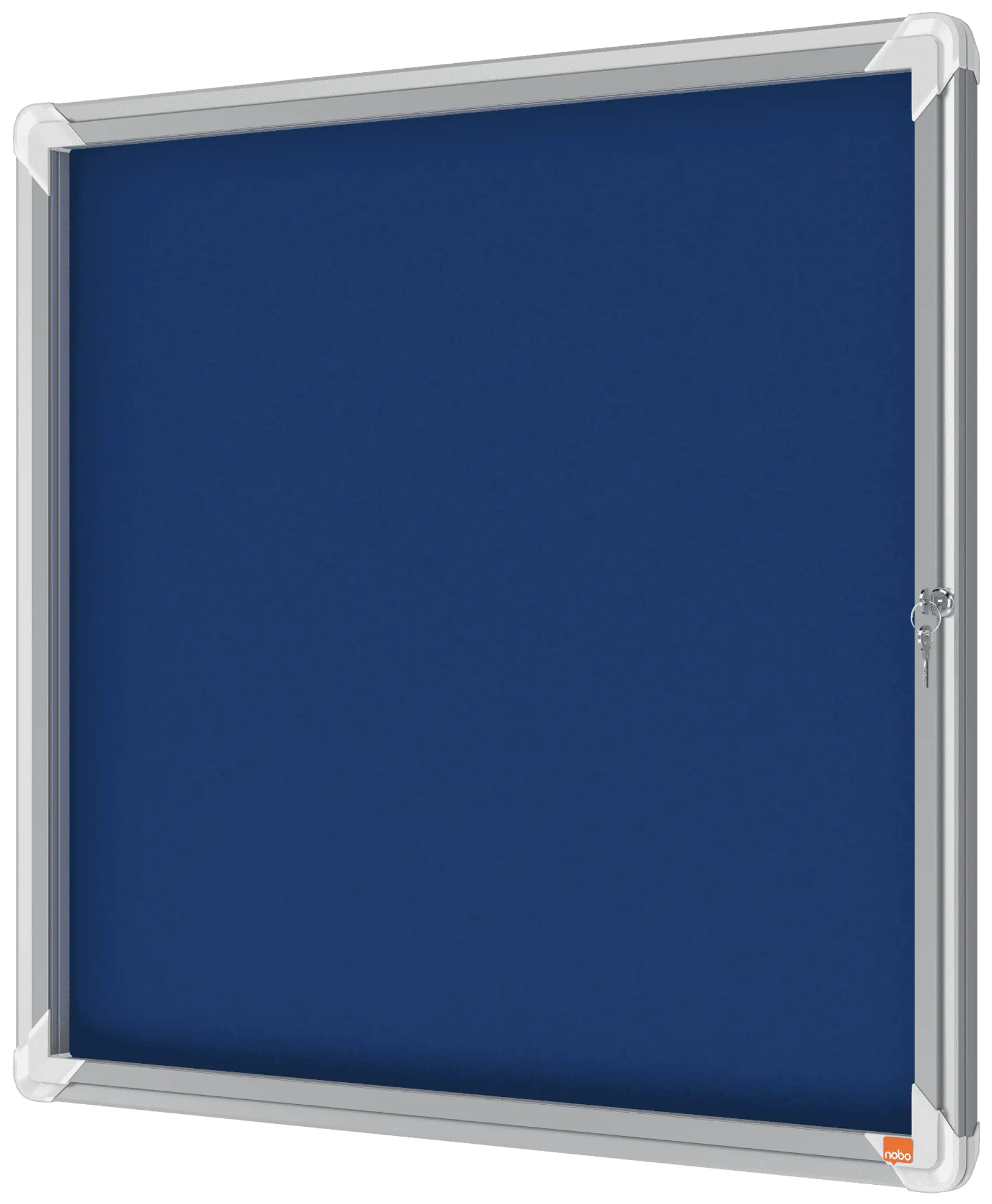 Nobo Premium Plus Felt Lockable Notice Board 6xA4 | NOBO