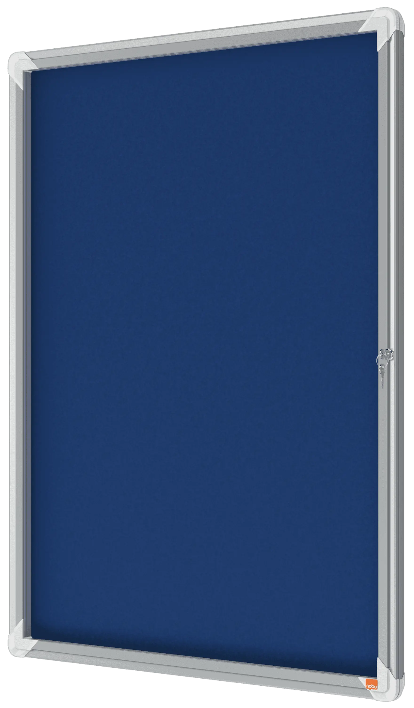 Nobo Premium Plus Felt Lockable Notice Board 9xA4 | NOBO