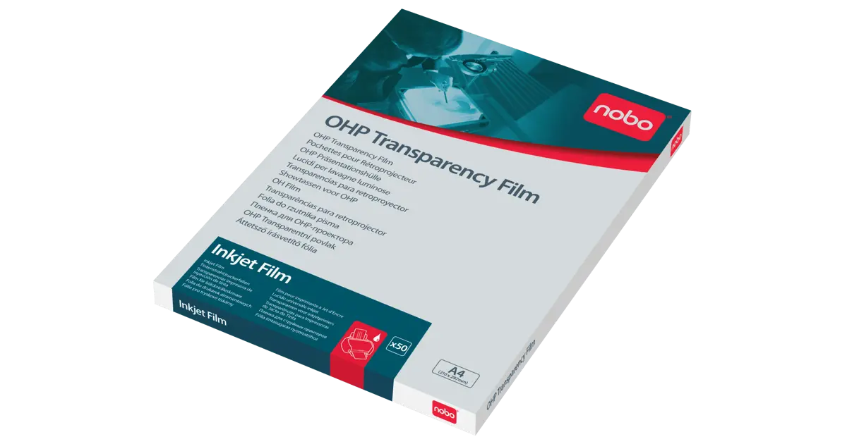Nobo Overhead Projector Inkjet Printer Film | NOBO