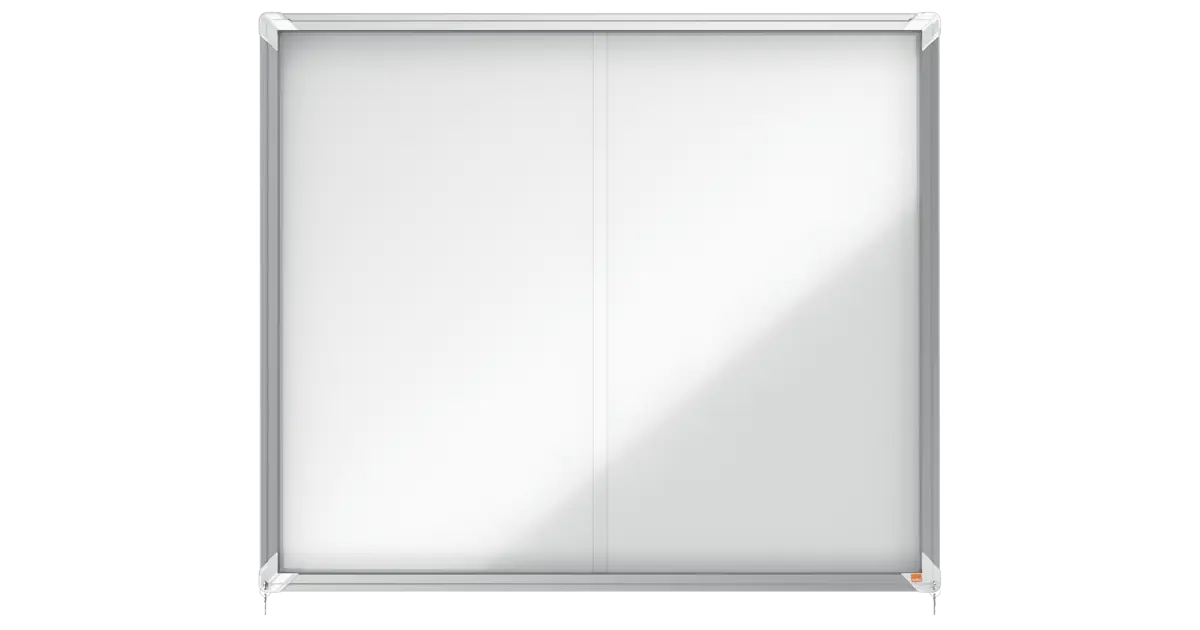 Nobo Premium Plus Magnetic Lockable Notice Board 15xA4 | NOBO