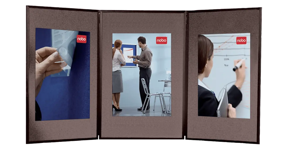 Nobo Showboard 3 Panel | NOBO