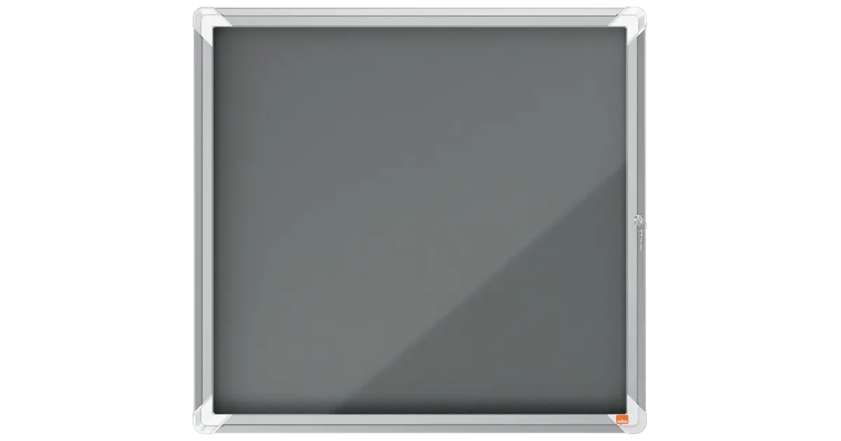 Nobo Premium Plus Felt Lockable Notice Board 6xA4 | NOBO