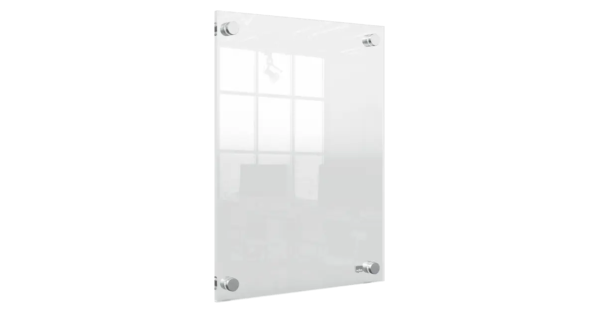 Nobo Premium Plus A4 Clear Acrylic Wall Mounted Poster Frame | NOBO