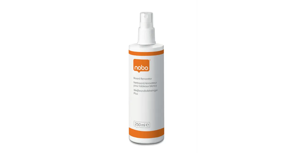 Nobo Whiteboard Cleaning Renovator Spray 250ml | NOBO